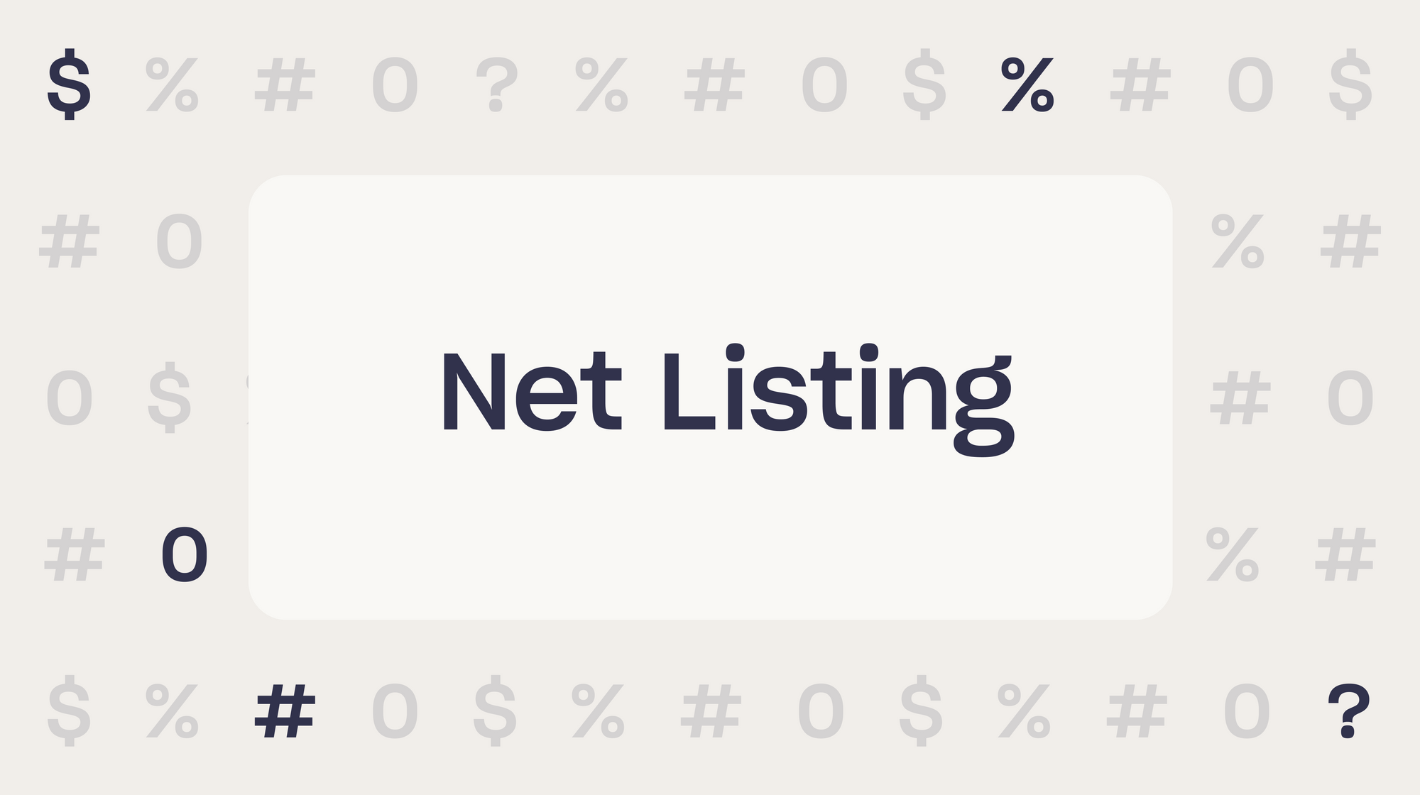 What Is a Net Listing & Why Shouldn't I Use One? - Orchard